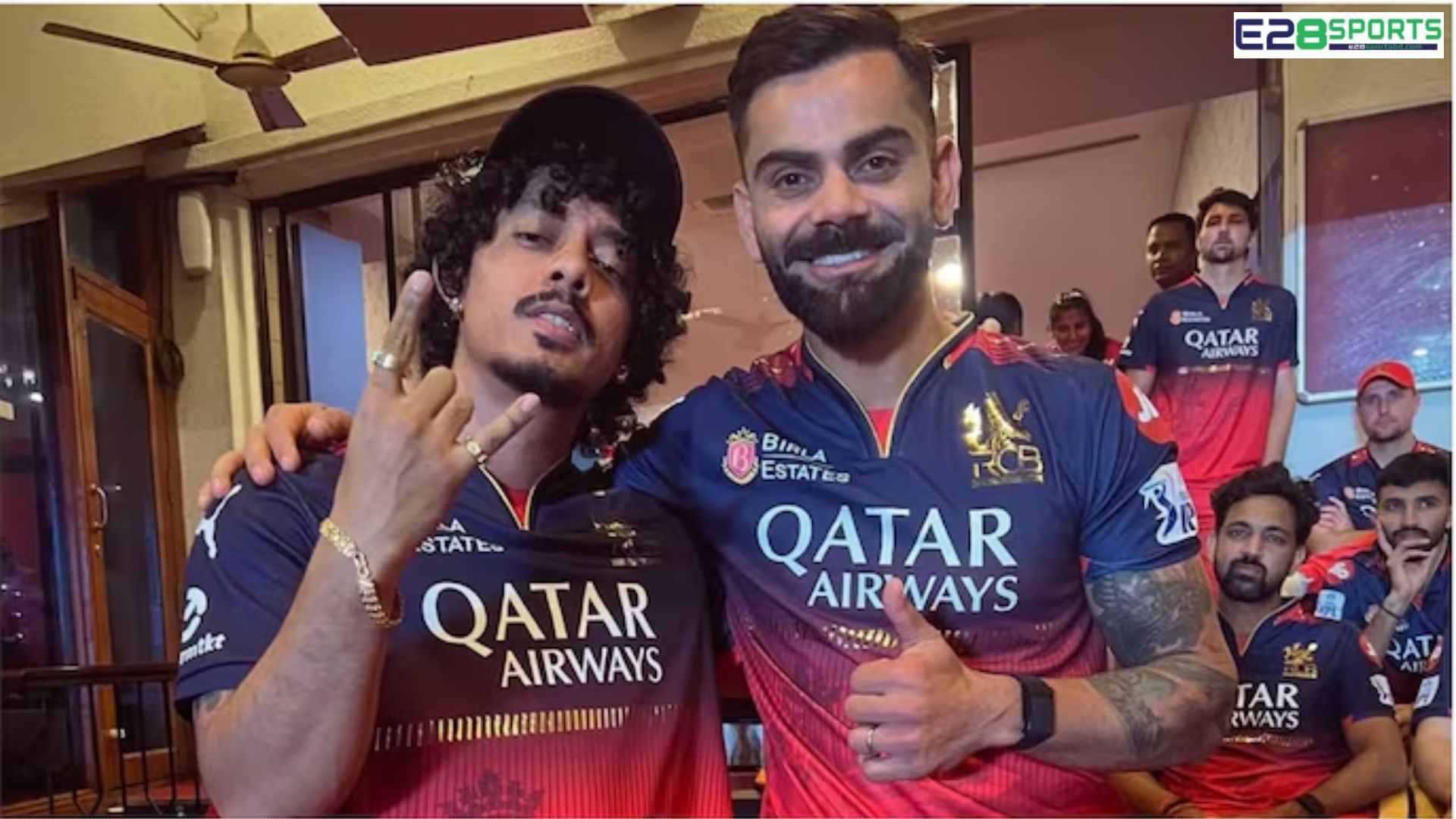 Rapper Hanumankind Met 'GOAT' Virat Kohli At RCB Unbox Event, Watch ...